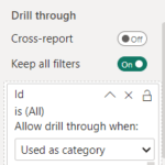Drill-through in xViz Performance Flow for Power BI - xViz
