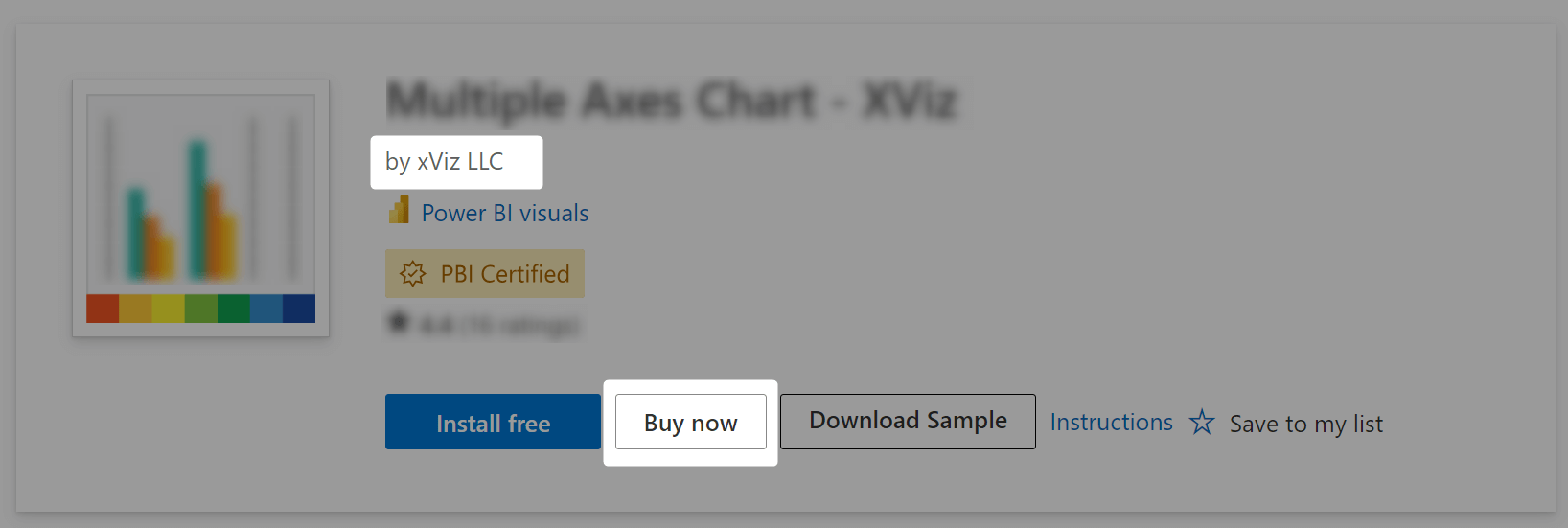 Buy xViz Enterprise visual licenses directly from Microsoft AppSource