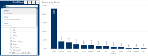 Hierarchy Filter for Power BI - Key Features of the Advanced Visual