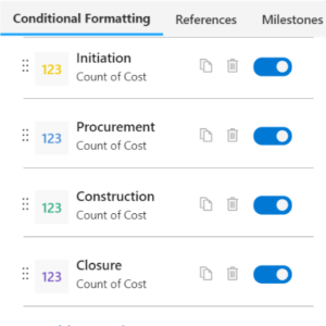 How to manage multiple phases of projects in Power BI using Gantt Chart