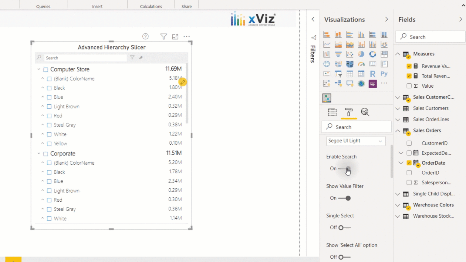 Reasons to use Advanced Hierarchy Slicer in Power BI Dashboards